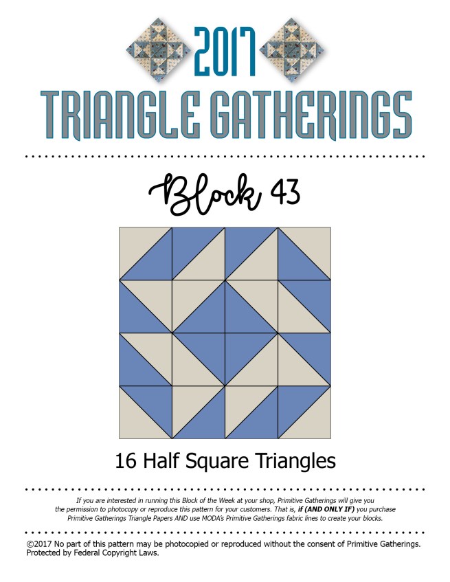 Stitch Every Day with Lisa BongeanModa Blockhead Block 15