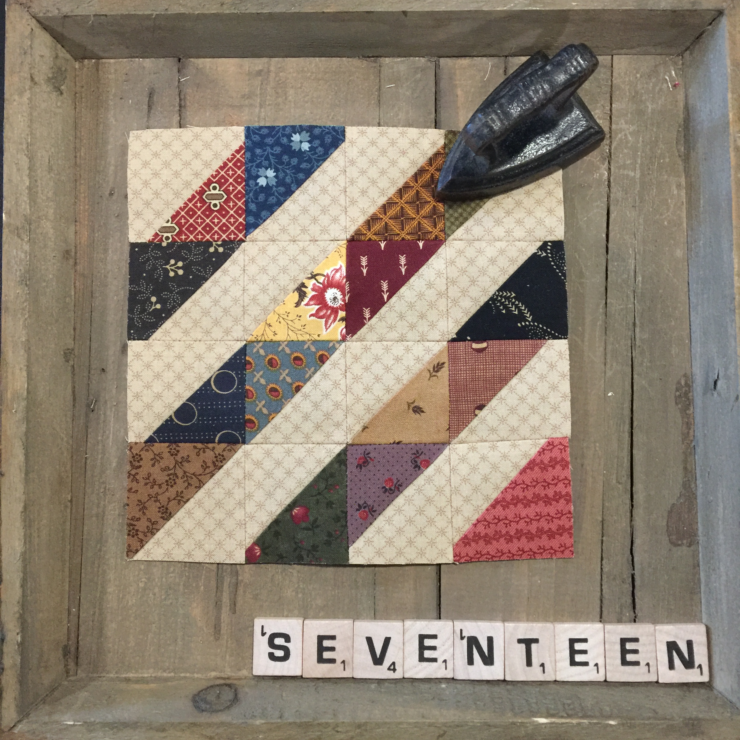 Stitch Every Day with Lisa BongeanModa Blockheads…Block 17!!!